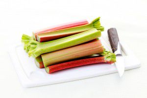 Baby recipe- apple, pear and rhubarb puree