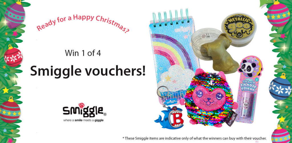 Ready for a Happy Christmas? Win 1 of 4 Smiggle vouchers! | Parenthub