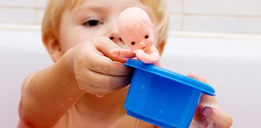 Hand hygiene- washing hands with Dolly.